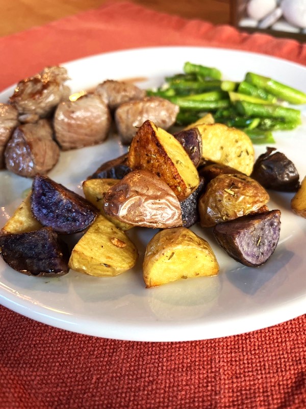 Roasted Mini Potatoes - Gnarly Roots